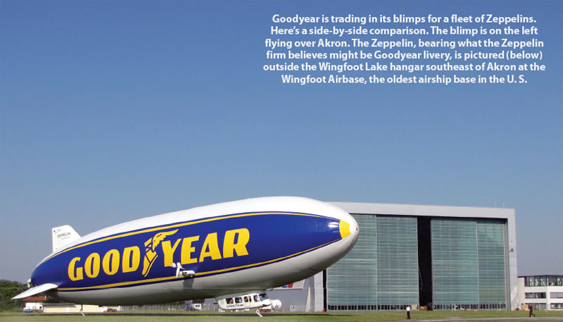 Goodyear Blimp Store Goodyear Lets The Air Out Of Its Last True Blimp