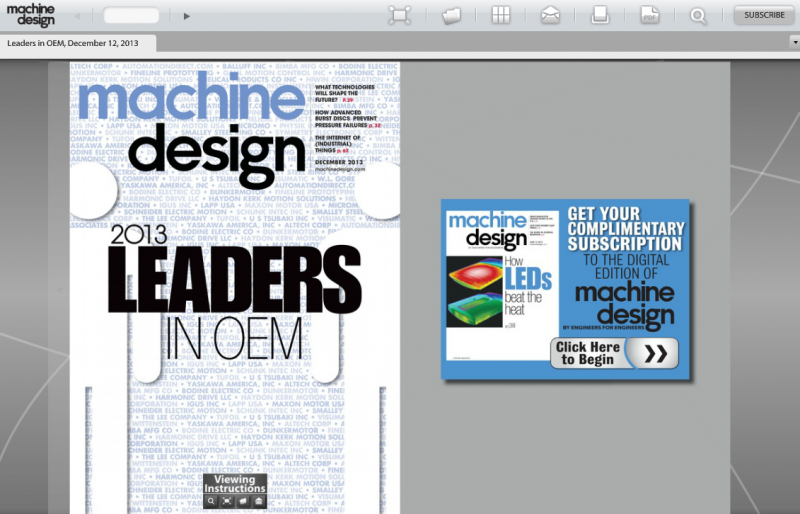 Machine Design Digital Edition | Machine Design