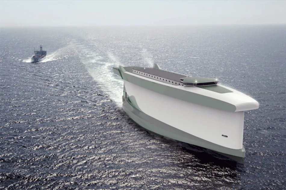 Ocean-going ships to use hulls as sails | Machine Design