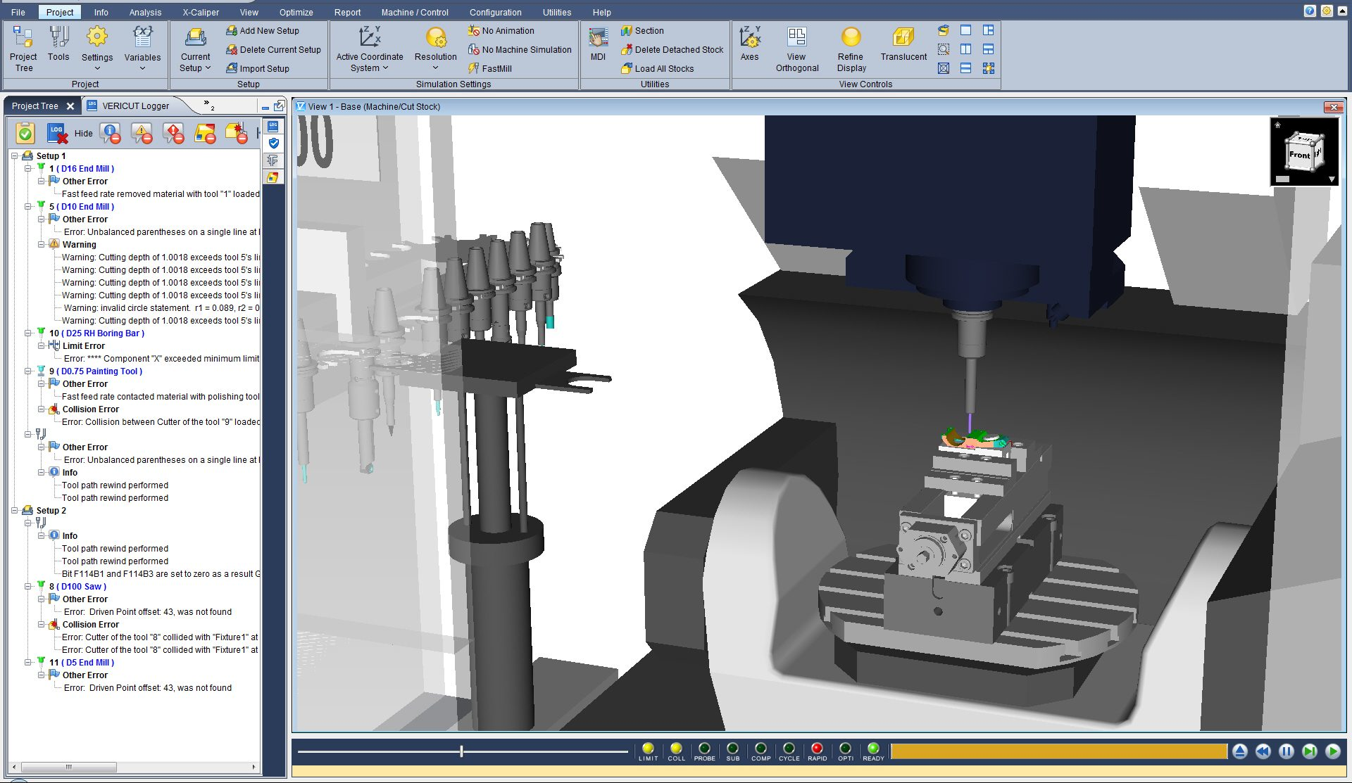 CNC Simulation Software Reads 3D-Model Data on Machining Cloud App ...