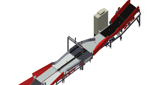 Singulator Gets Parcels and Packages Organized | Machine Design