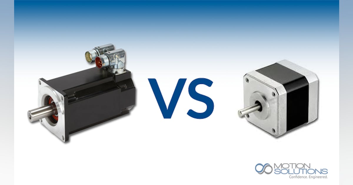What’s the Difference Between Servo and Stepper Motors? | Machine Design What’s the Difference Between Servo and Stepper Motors? | Machine Design