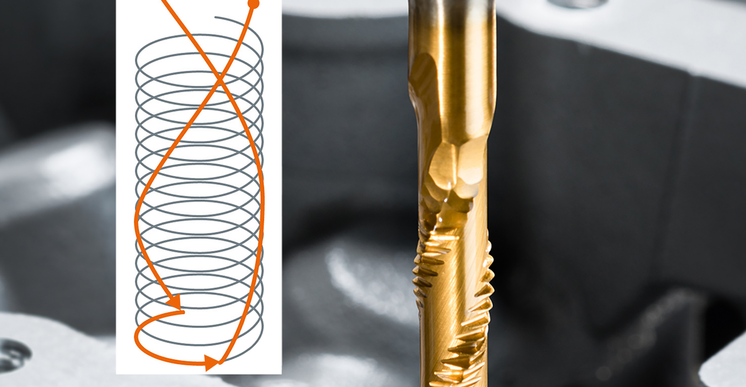 New Punch Tap Tool Quickly Forms Helical Threads | Machine Design
