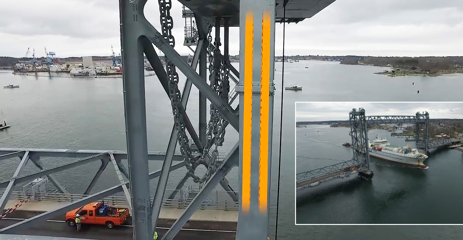 Lift Bridge Redesign Relies on 21st Century Cables and Cable Carriers ...