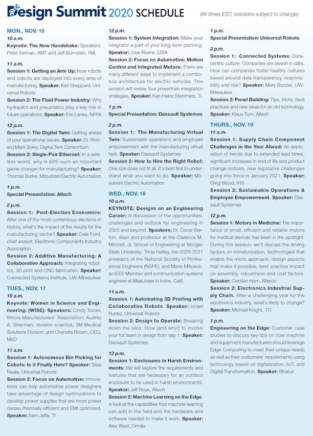 Design Summit Focus is on the Future | Machine Design