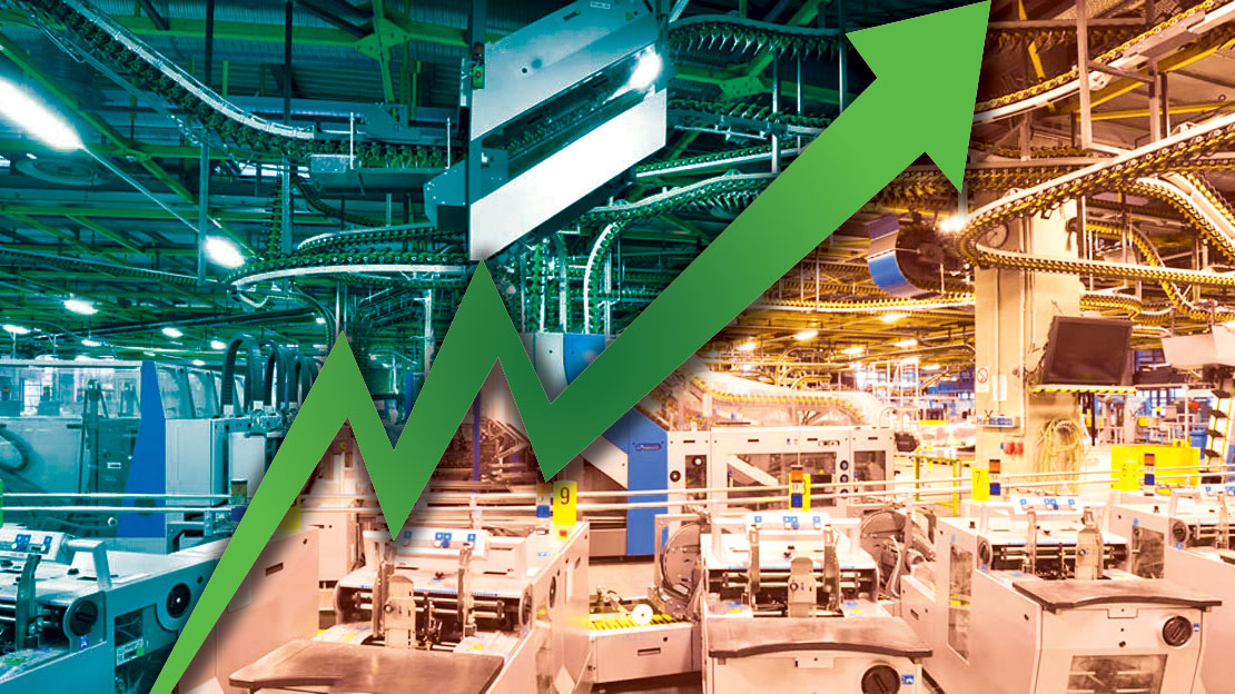 PMI Jumps Back Above 20% Growth Rate | Machine Design