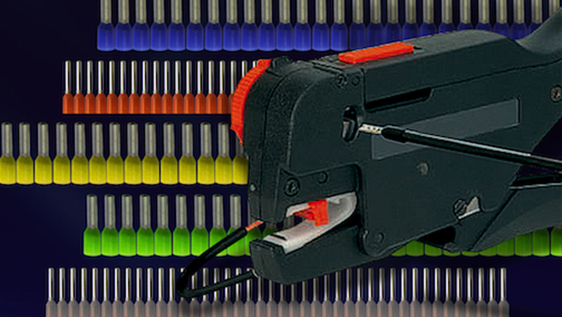 Load and Crimp Ferrule with Hand-Held Tool | Machine Design