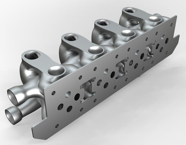 Additive Manufacturing Shapes a New Manifold | Machine Design