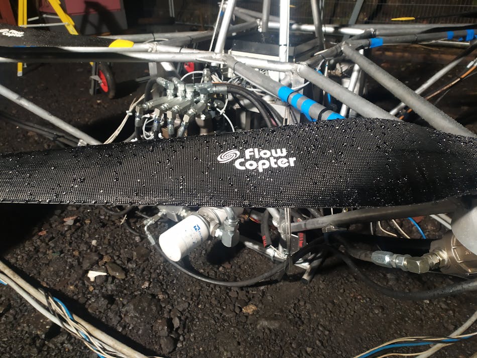 Hydraulic Hybrid Multicopter Design Takes Flight | Machine Design