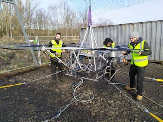 Hydraulic Hybrid Multicopter Design Takes Flight | Machine Design