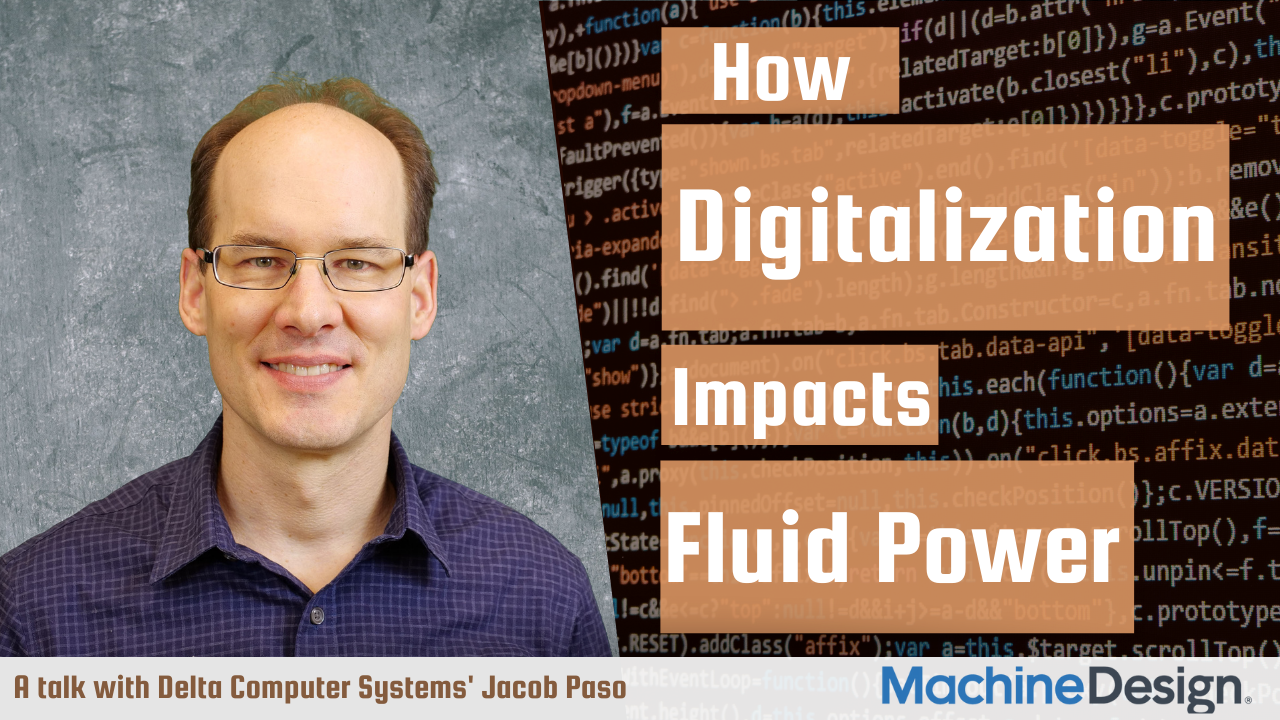 How Digitalization Impacts Fluid Power | Machine Design