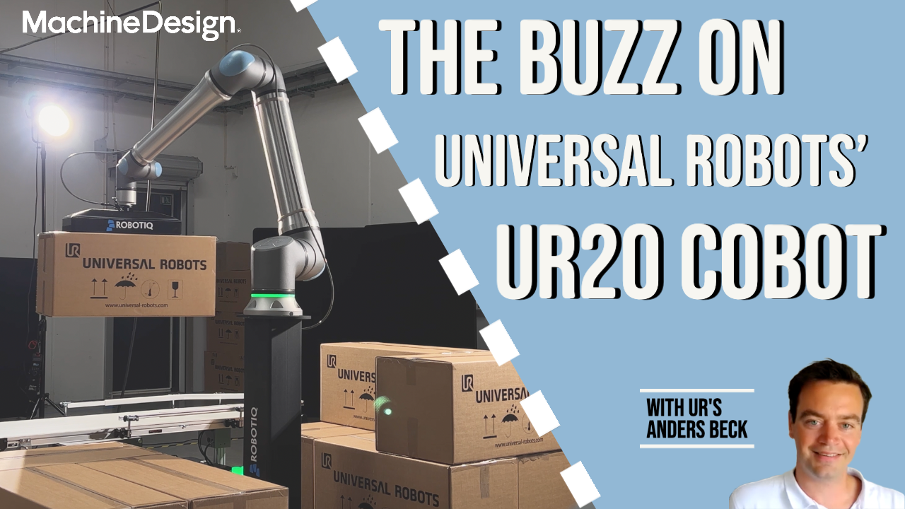 UR’s Latest Cobot is Designed for Higher Payloads | Machine Design