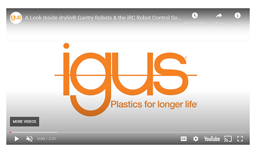 A Look Inside drylin® Gantry Robots & the iRC Robot Control Software ...
