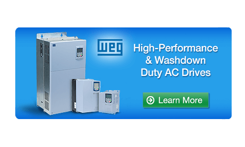 More WEG CFW500 High-Performance and Washdown Duty AC Drives from ...