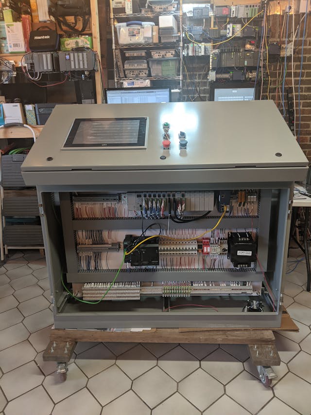 Upgrading the Controls for a Machine Builder’s Cotton Press | Machine ...