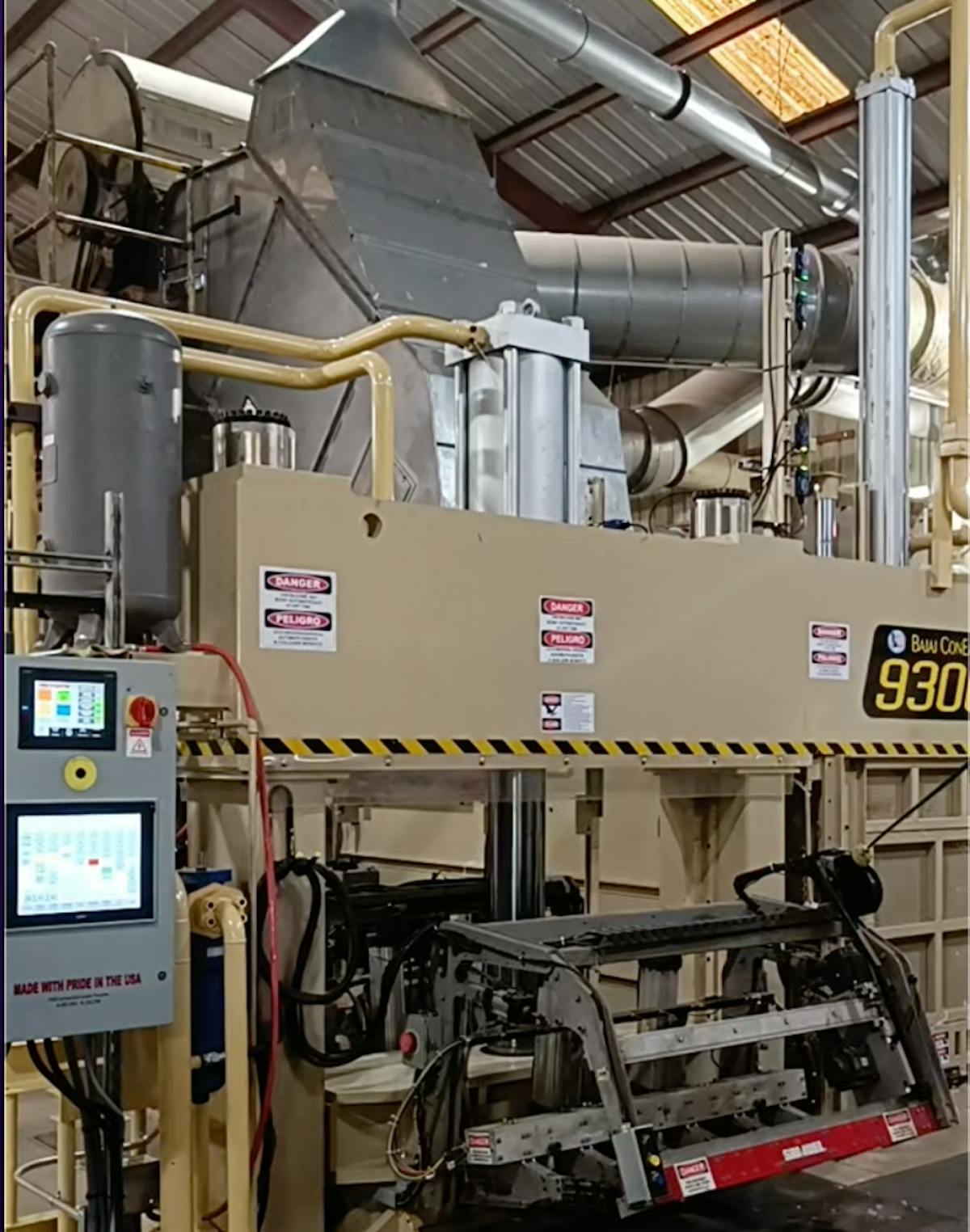 Upgrading the Controls for a Machine Builder’s Cotton Press | Machine ...