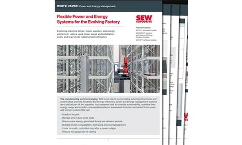 Flexible Power and Energy Systems for the Evolving Factory | Machine Design