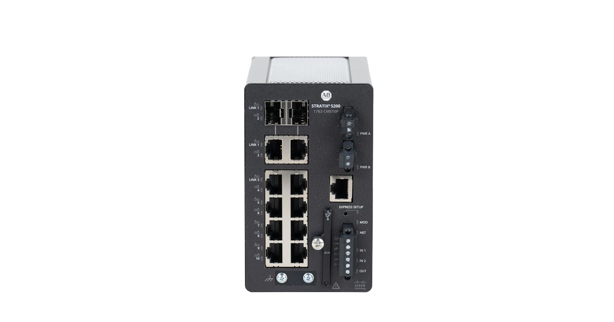 Stratix 5200 Fully Managed Ethernet Switches Support It And Ot