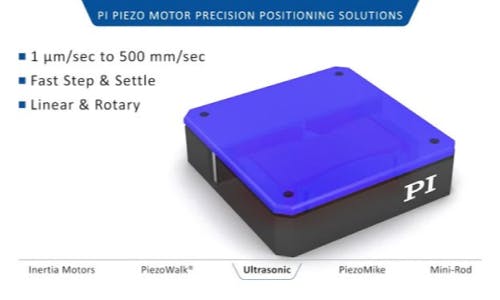 Piezo Motors for Precision Positioning | Machine Design