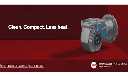 New from SEW-EURODRIVE: WES Series Stainless Steel Drives | Machine Design
